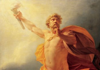 Historia del mito de Prometeo y su castigo : Sobre Leyendas